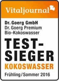 Premium Bio-Kokosöl, Kokosspeisefett, Kokoswasser von Dr. Goerg